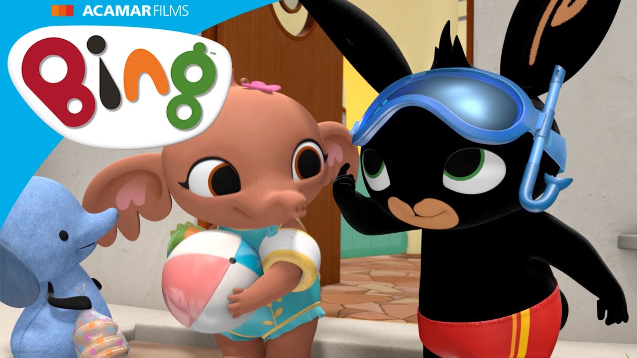 Bing a Sula se těší na brouzdaliště! | Bing Český - YouTube