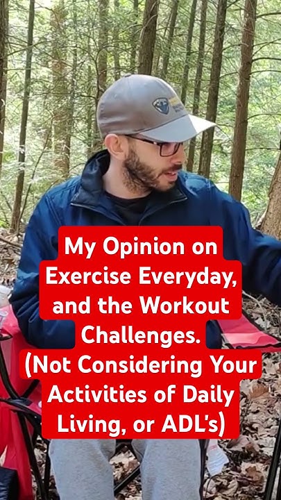 Exercising too much... - YouTube