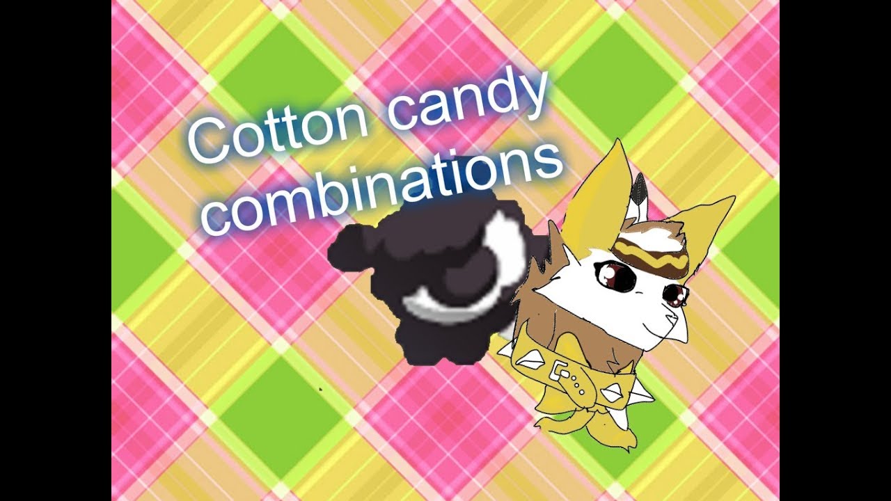 Animal Jam| Cotton candy combinations - YouTube