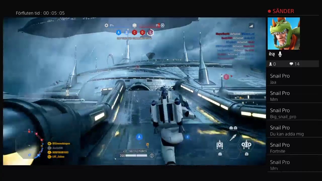 Star wars 2 sen fortnite - YouTube
