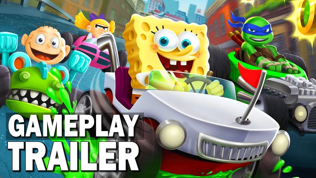 NICKELODEON KART RACERS 3 : Gameplay Trailer - YouTube