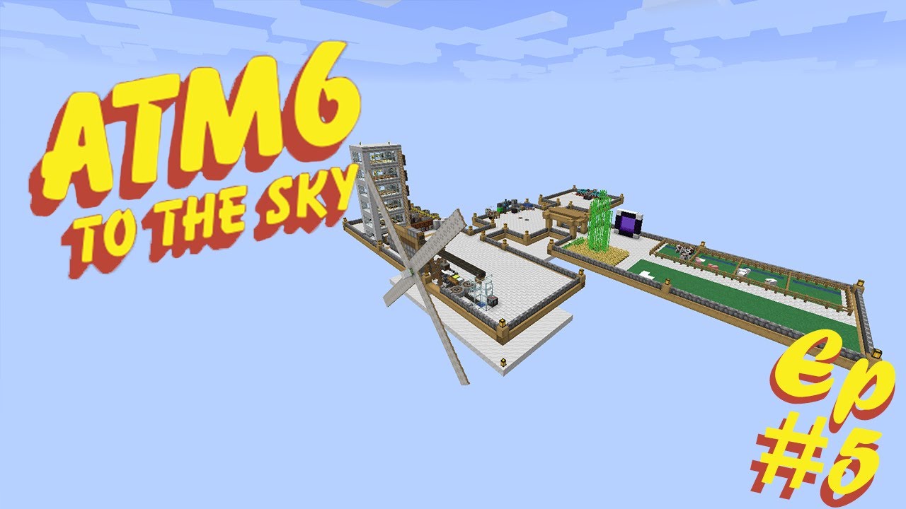 ATM6 - To The Sky! Episode 5 - Auto Sieving System with CREATE! - YouTube