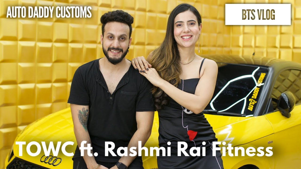 Rashmi Rai Fitness BTS Fashion Shoot | Auto Daddy Customs | Ritik Arora ...
