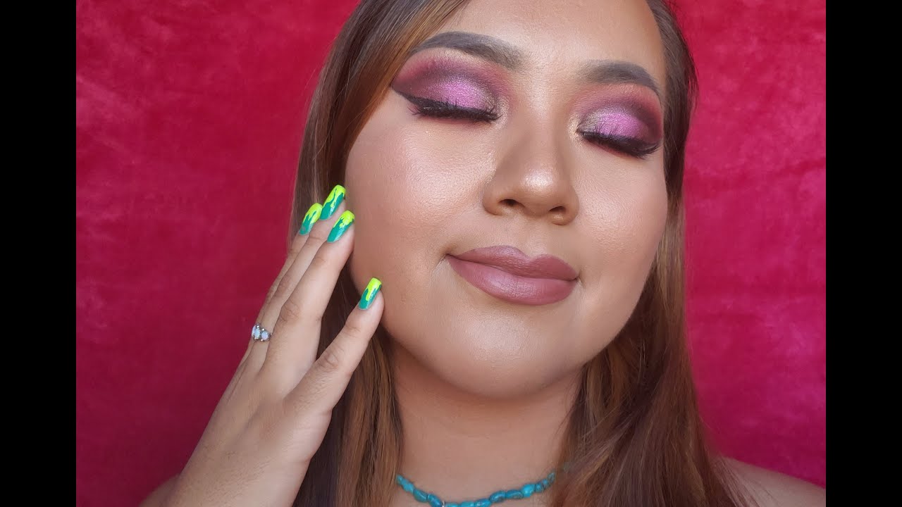 ABH Norvina Palette Vol. 2 | Burgundy/Pink Wings 🥰 - YouTube