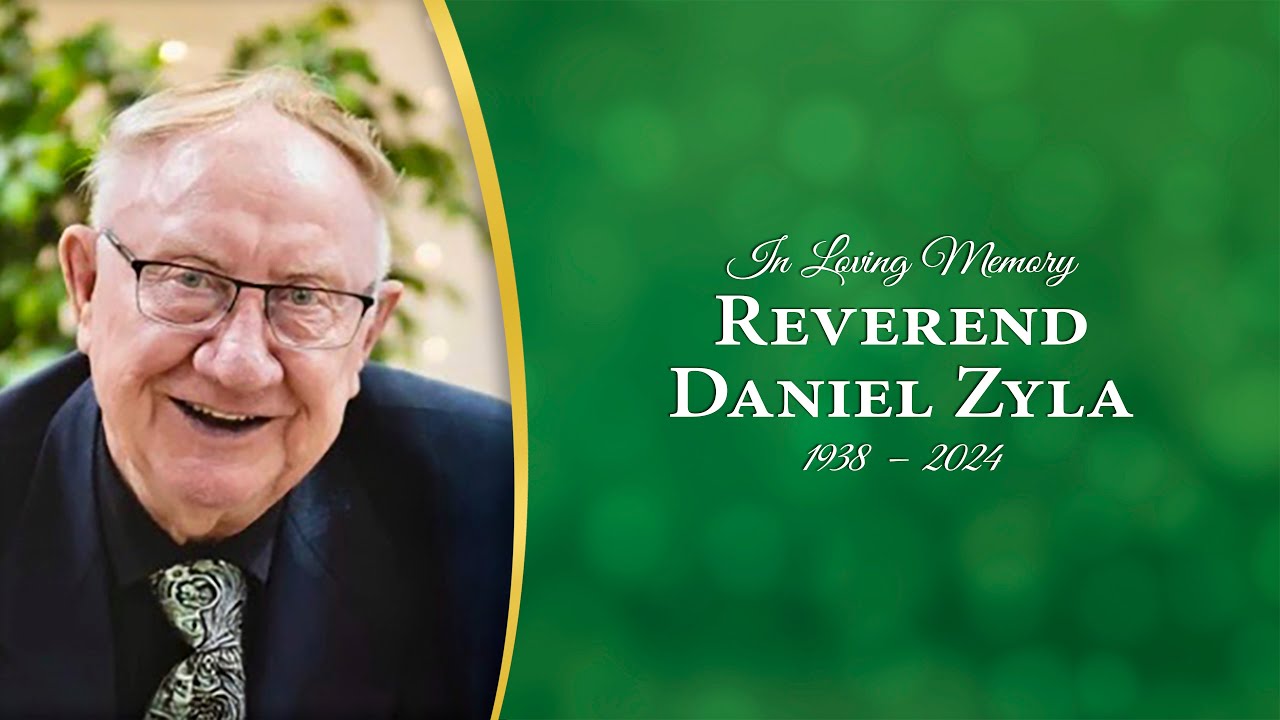 Reverend Daniel Zyla Funeral Service - YouTube