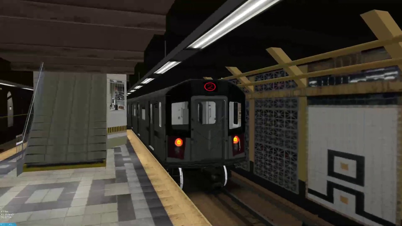 OpenBVE RP Multiplayer Lexington Avenue (4) Train Round Trip - YouTube