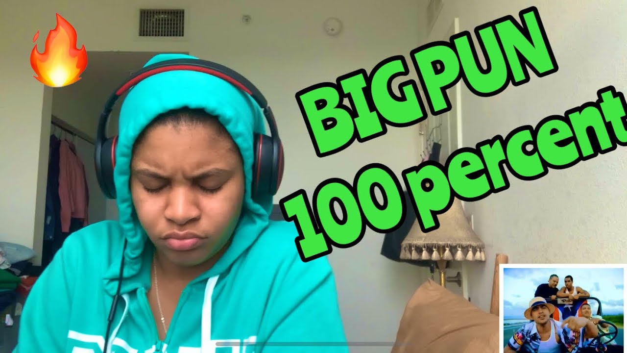 BIG PUN “ 100 percent “ FT TONY SUNSHINE “ REACTION - YouTube