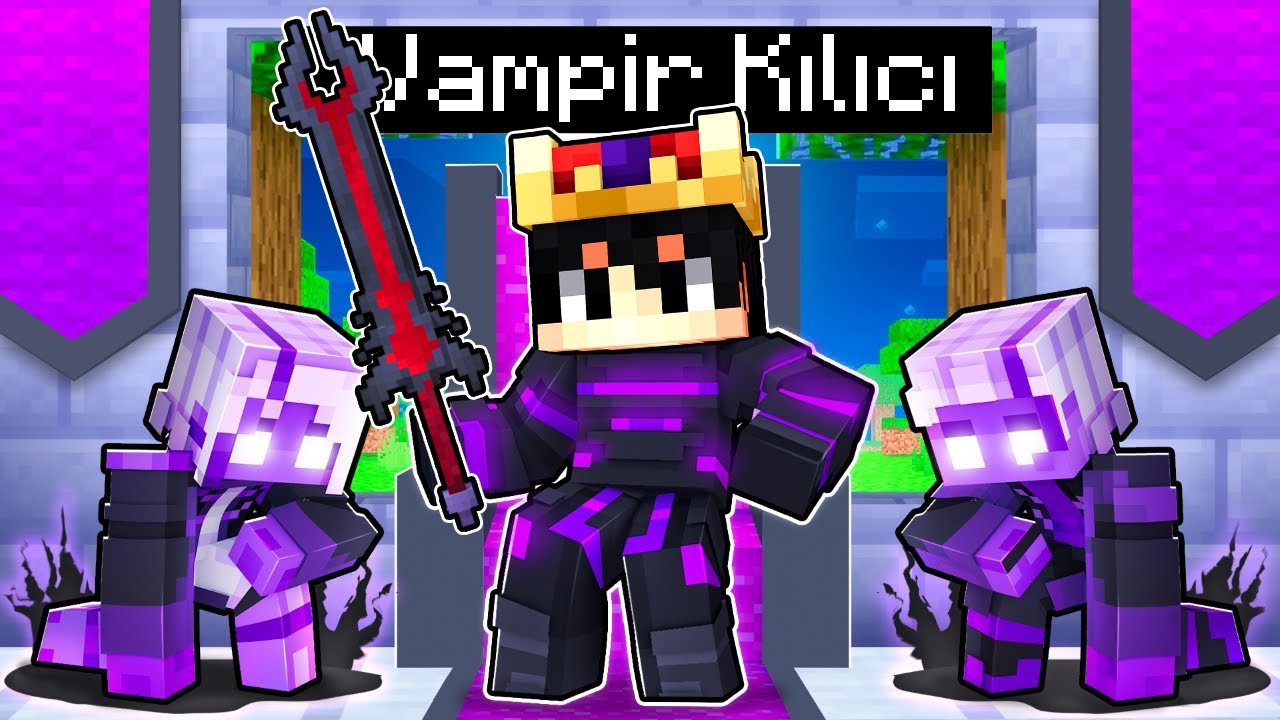 VAMPİR KILICI HAZIR! | Minecraft VampirCraft #5 - YouTube