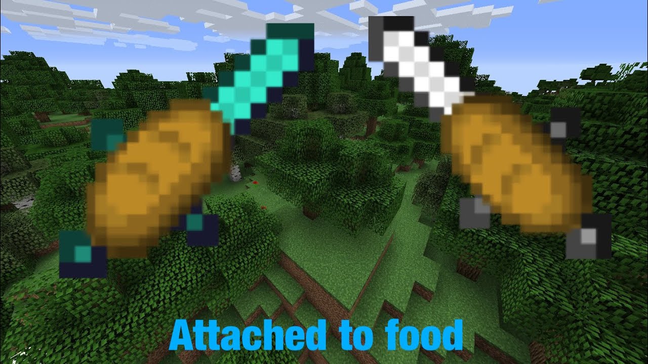 Edible Swords mod for Minecraft - YouTube