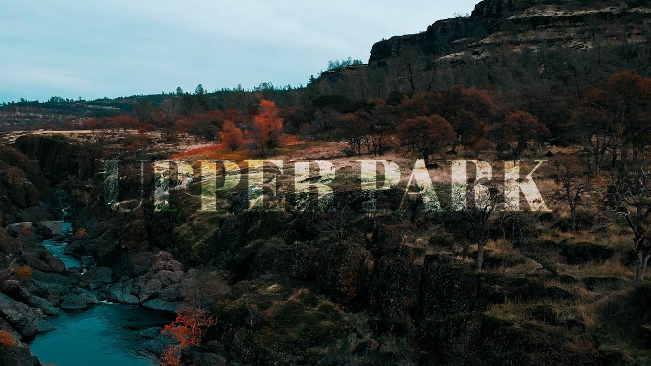 The Beauty of Upper Bidwell Park - (An Aerial Sequence Shot on DJI ...