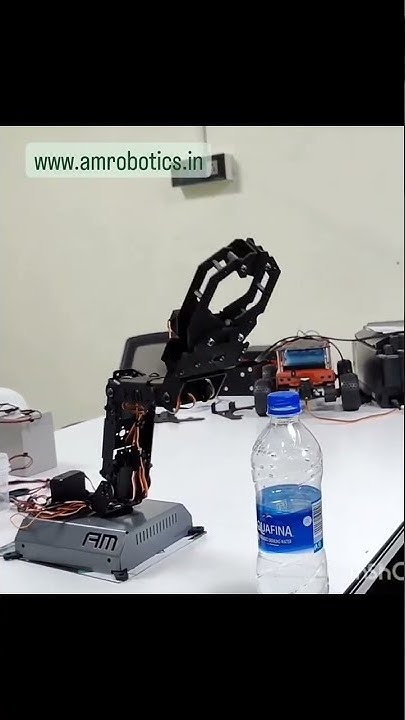 5 DOF Robotic Arm #robotics #industrialautomation #roboticarm #robot #design #3dprinting # ...