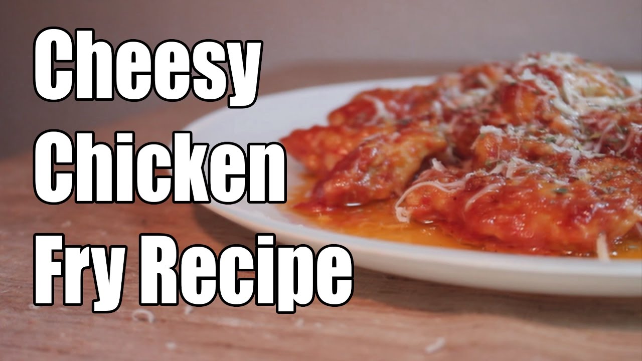 cheesy chicken fry recipe - YouTube