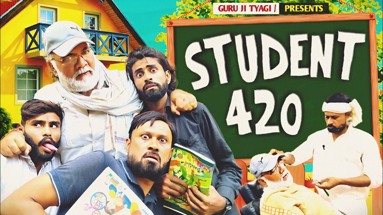Student 420 | Vakil 420 | Ibrahim 420 | New Comedy Video | Guruji Tyagi ...