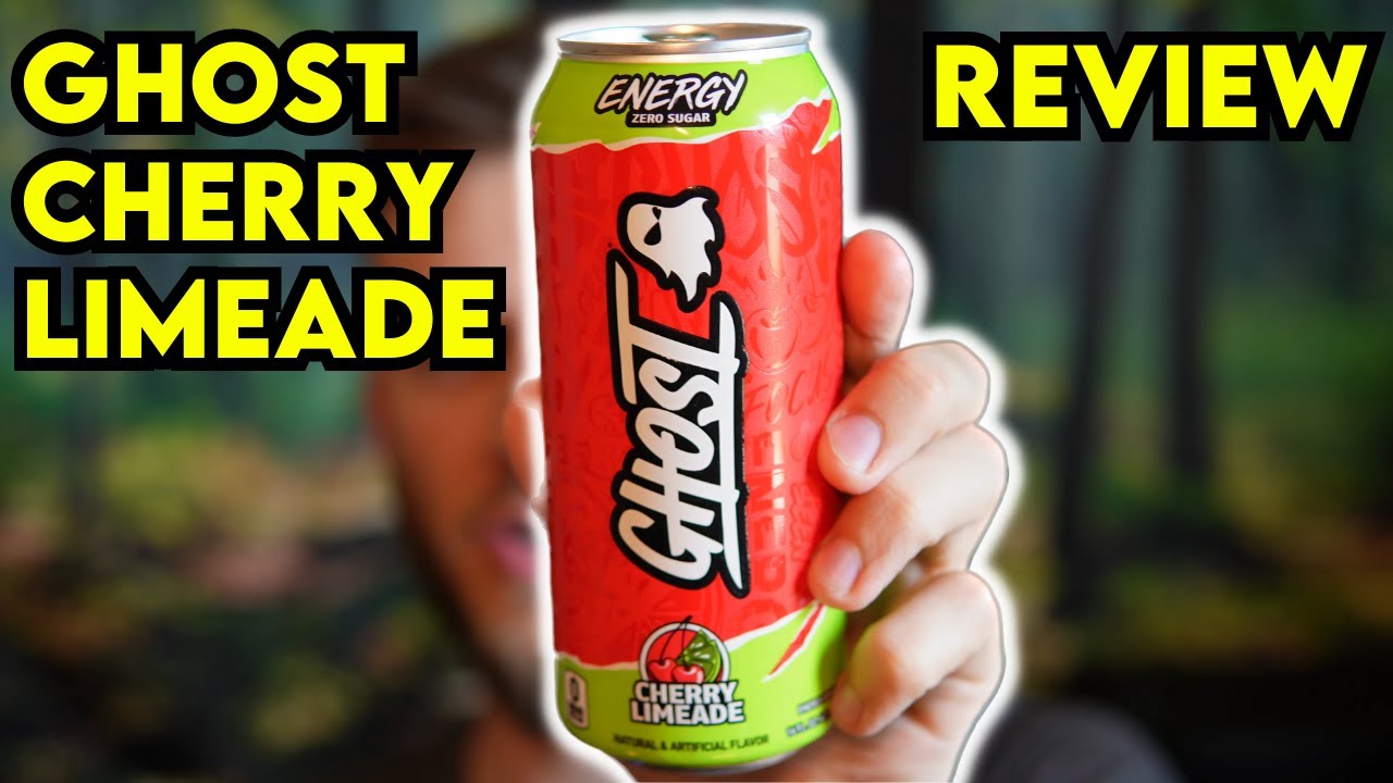 GHOST CHERRY LIMEADE Energy Review - YouTube