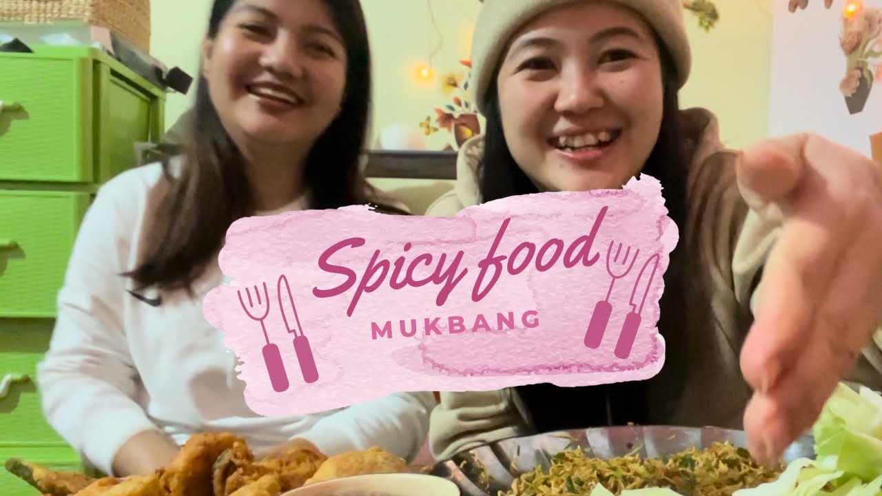 Mimi singju & Bora || Mukbang || spicy food 🥵 - YouTube