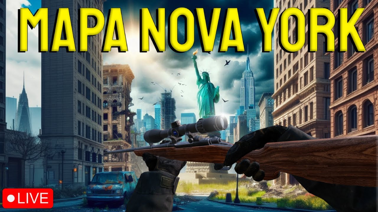 EXPLORANDO o NOVO e INCRÍVEL MAPA do Dayz- NEW YORK - Dayz LIVE 1440p ...