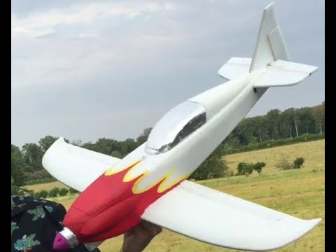 nemesis nxt racer model plane rc electric scratchbuild parkflyer depron ...