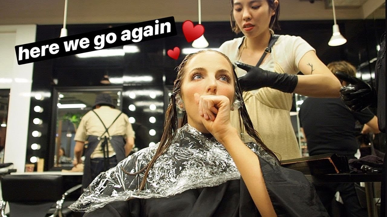 Japanese Straight Perm AGAIN ... WORTH IT 👏🏻 - YouTube