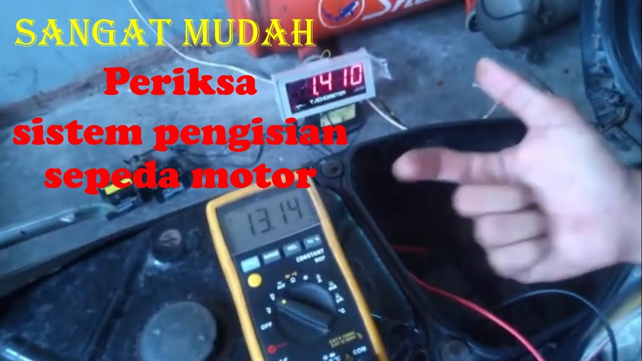 Pemeriksaan Sistem Pengisian Sepeda Motor - YouTube