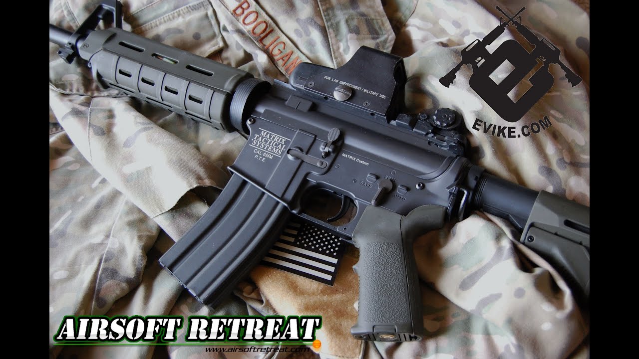 Matrix/AIM M4A1 AEG Video Overview - YouTube
