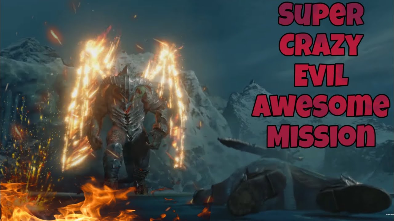 SUPER CRAZY EVIL AWESOME MISSION (shadow of war) ep 3 - YouTube
