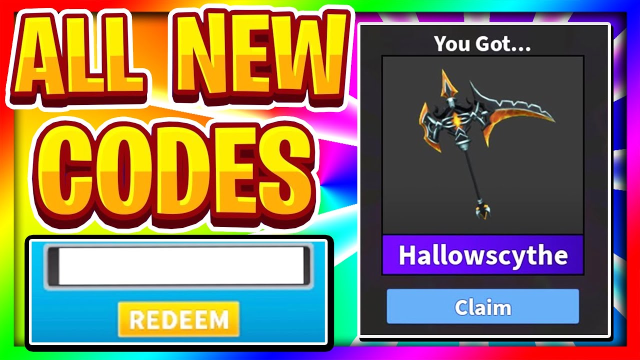 (EVENT) ALL NEW MURDER MYSTERY 2 CODES October 2021 | MM2 CODES 2021 ...