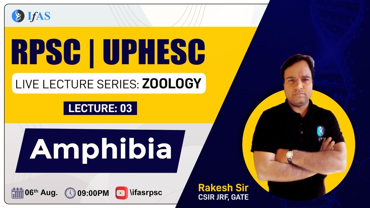 Amphibia-Zoology | Live Lecture Series | L3 - YouTube