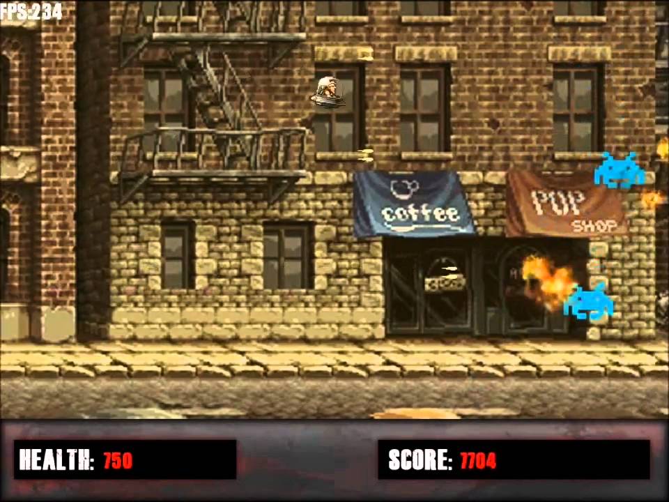 Andrew Gates - 2D Side Scrolling Shooter - YouTube