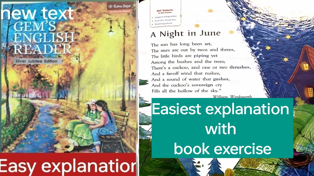 A night in June || Class -3 #gemsenglishreader( silver Jubilee edition ...