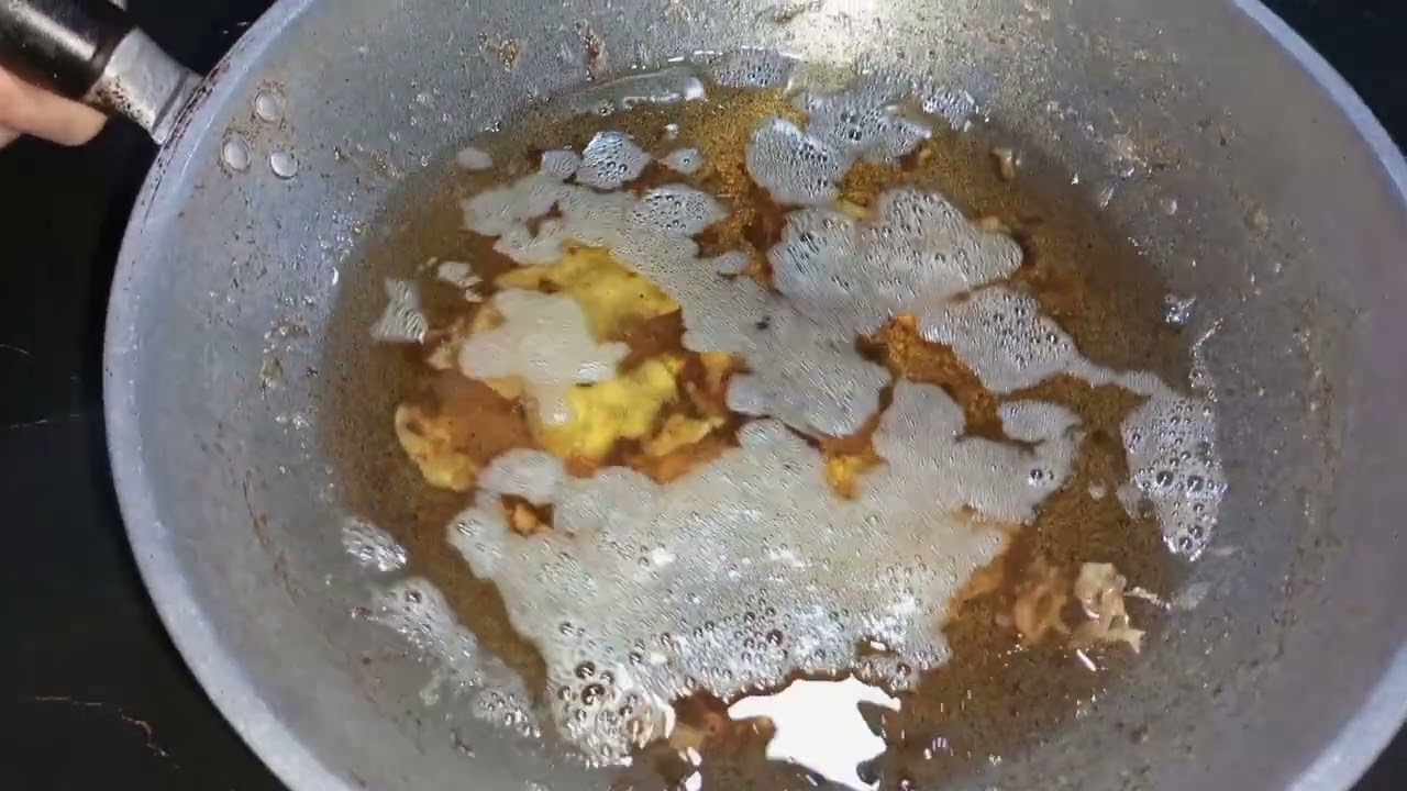 Gawin ito sa mantika na nagamit na para malinis at pwedeulit gamitin.# ...