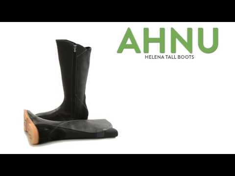 Ahnu Helena Tall Boots - Leather and Neoprene, Side Zip (For Women)
