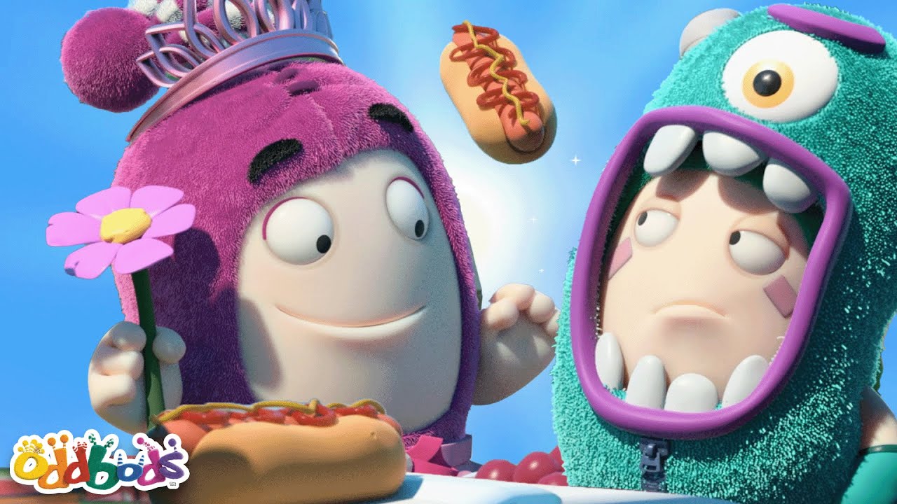 Bumble Bubbles | BEST OF NEWT 💗 | ODDBODS | Funny Cartoons for Kids ...