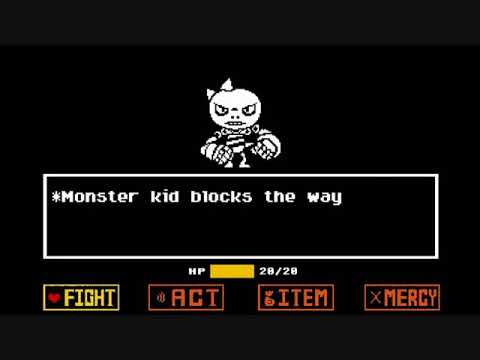 Not a kid anymore - Monster Kid genocide theme (fanmade) - YouTube