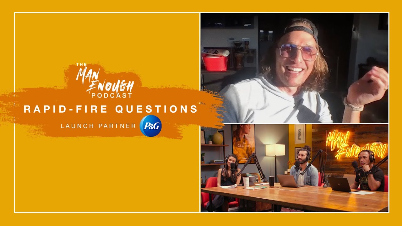 Matthew McConaughey: What does it mean to be Man Enough? - YouTube