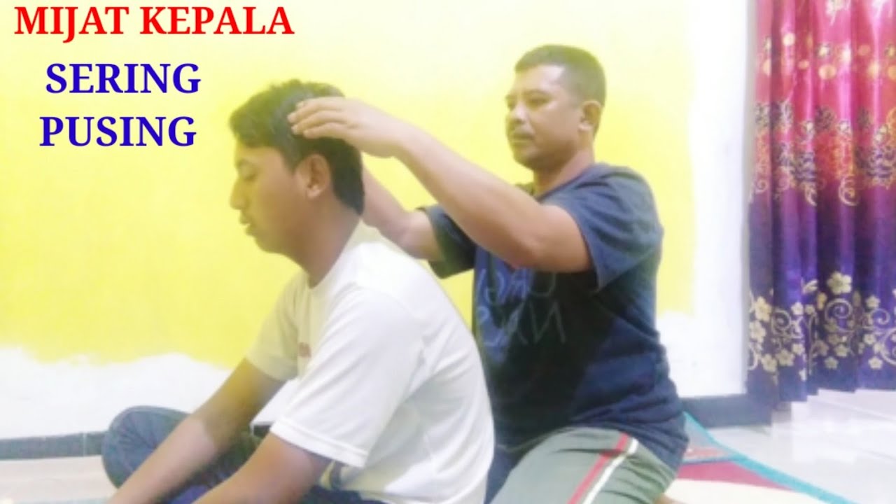 tips cara mijat mengatasi kepala sering pusing - YouTube