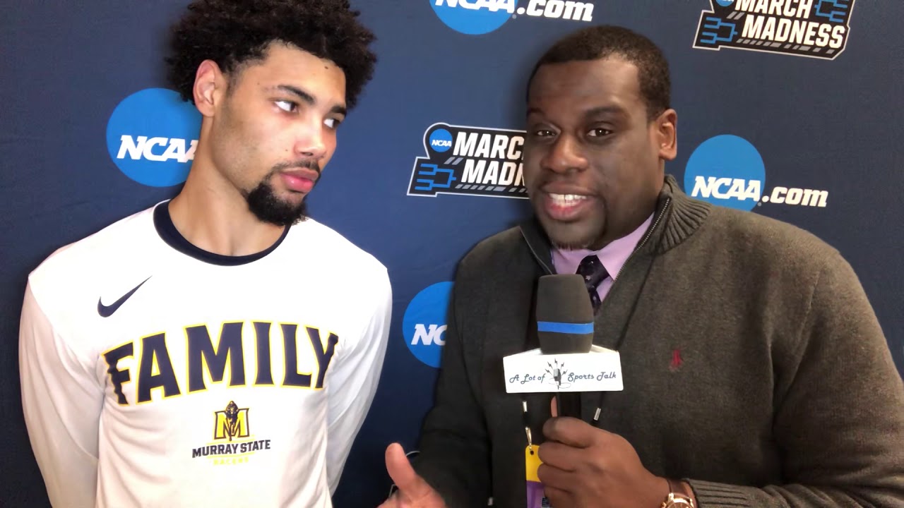 Tevin Brown (Murray State) interview; 2019 NCAA Tournament (03.21.19 ...