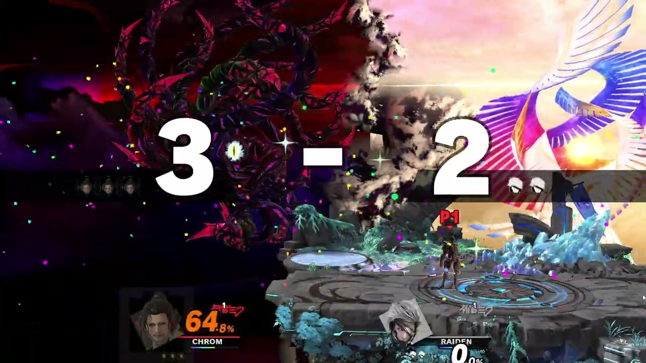 Jetstream Sam VS Raiden SSBU Mod - YouTube