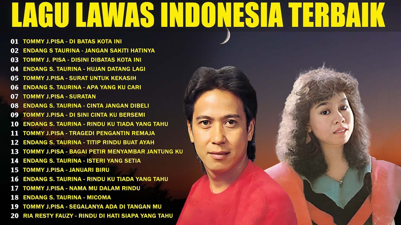 Lagu Lawas Nostalgia Terbaik 🛹 Lagu Kenangan 80an 90an 🛹 Tommy J Pisa ...