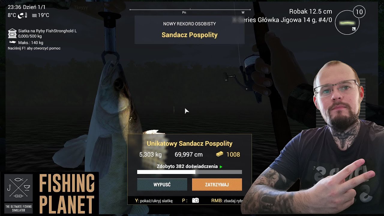 Fishing Planet: Unikatowy Sandacz Pospolity Niemcy *** Sander Baggersee ...