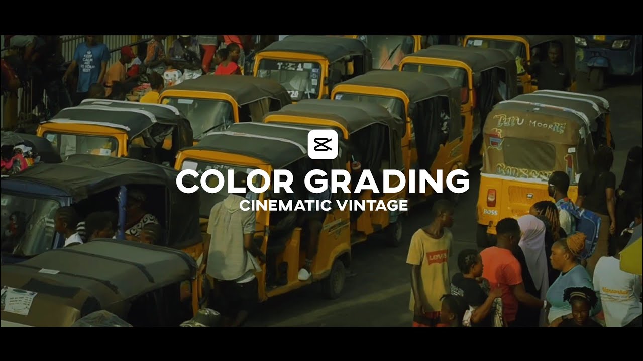 Capcut Color Grading | Cinematic Vintage| Tutorial | For Free - YouTube