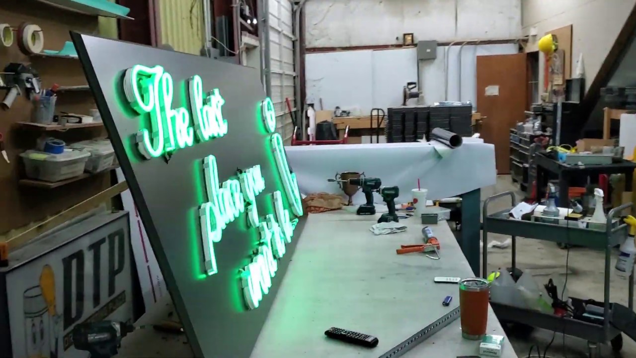 LED Sign for New Orleans Red Eye Bar & Grill using ZLight Technology's ...