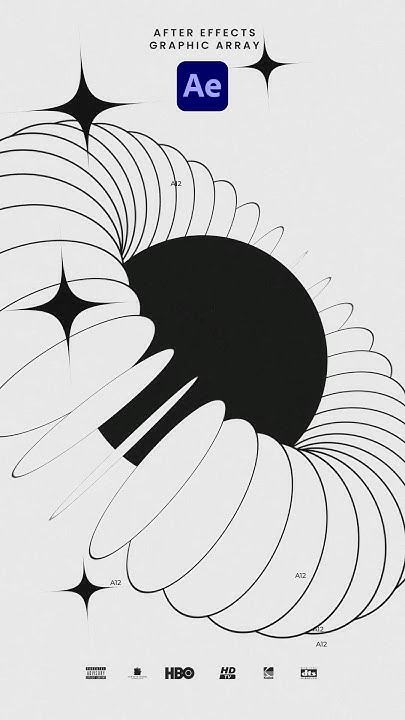 Create Cinematic Minimal Motion Graphic Array in After Effects - YouTube