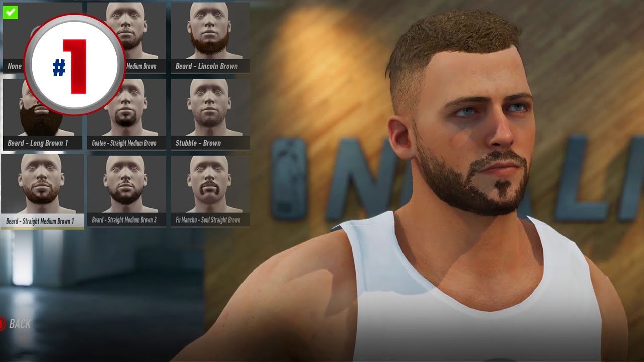 NBA Live The One - Part 1 - Character Creation - YouTube
