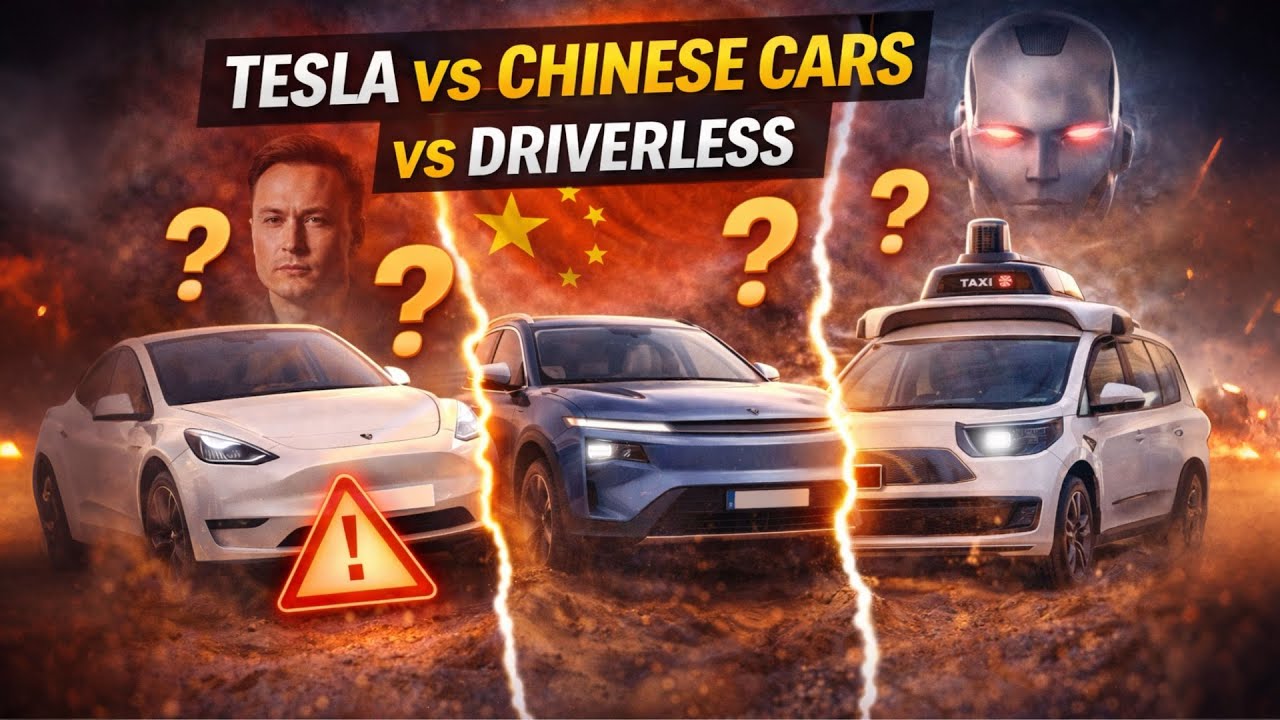Tesla vs Chinese Cars vs Driverless — Which One Should Scare You Most ...