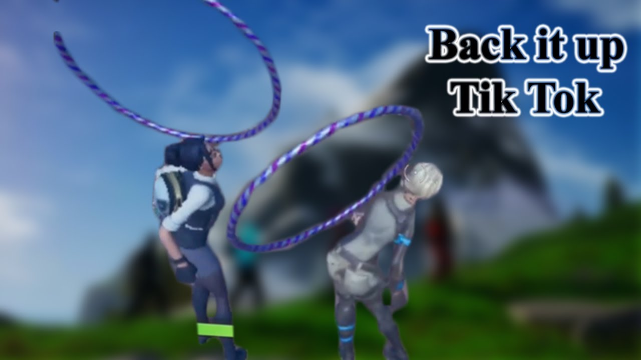 Fortnite, Entered The Back It Up TikTok Trend Challenge - YouTube