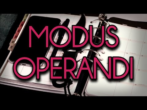 MODUS OPERANDI - YouTube