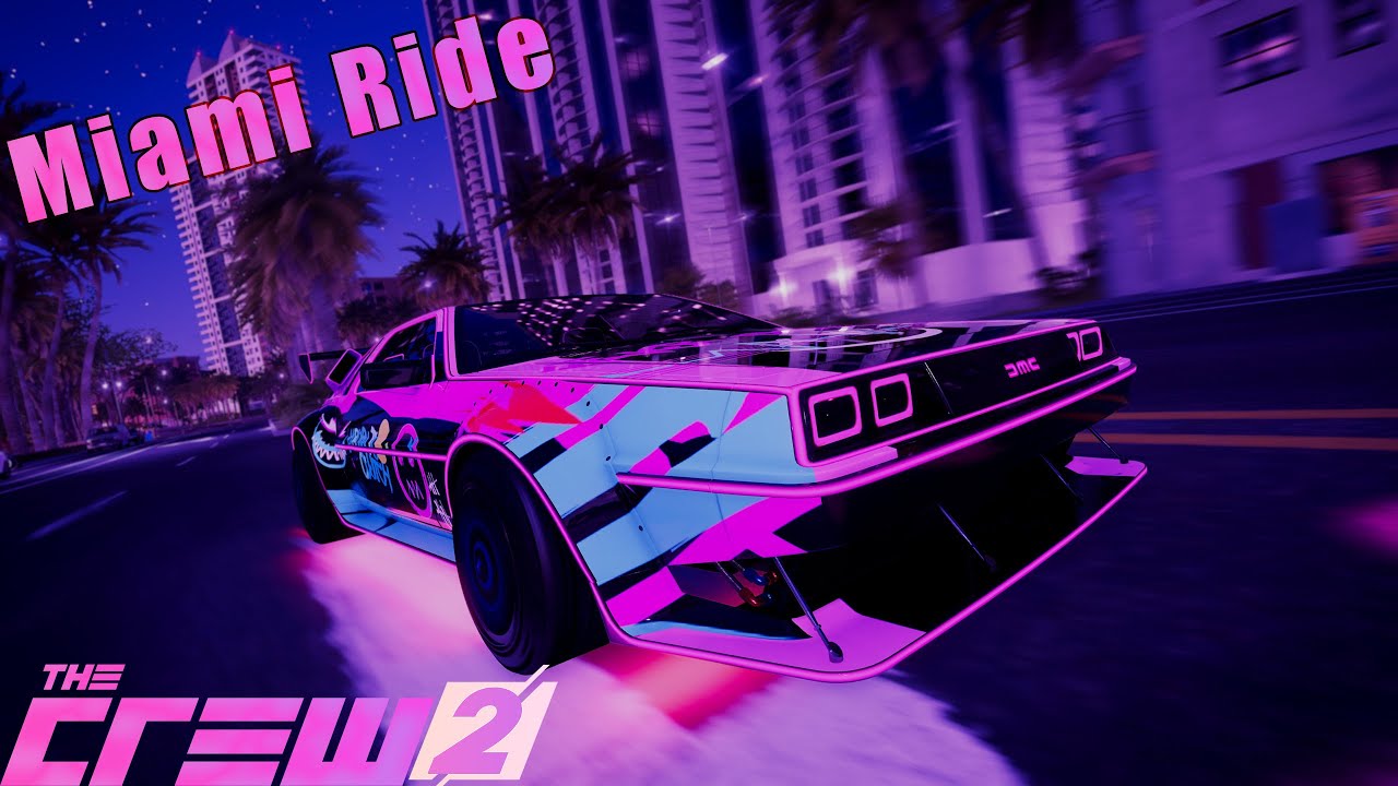 Miami is now known as Neon City | Miami Ride - Street Race - YouTube