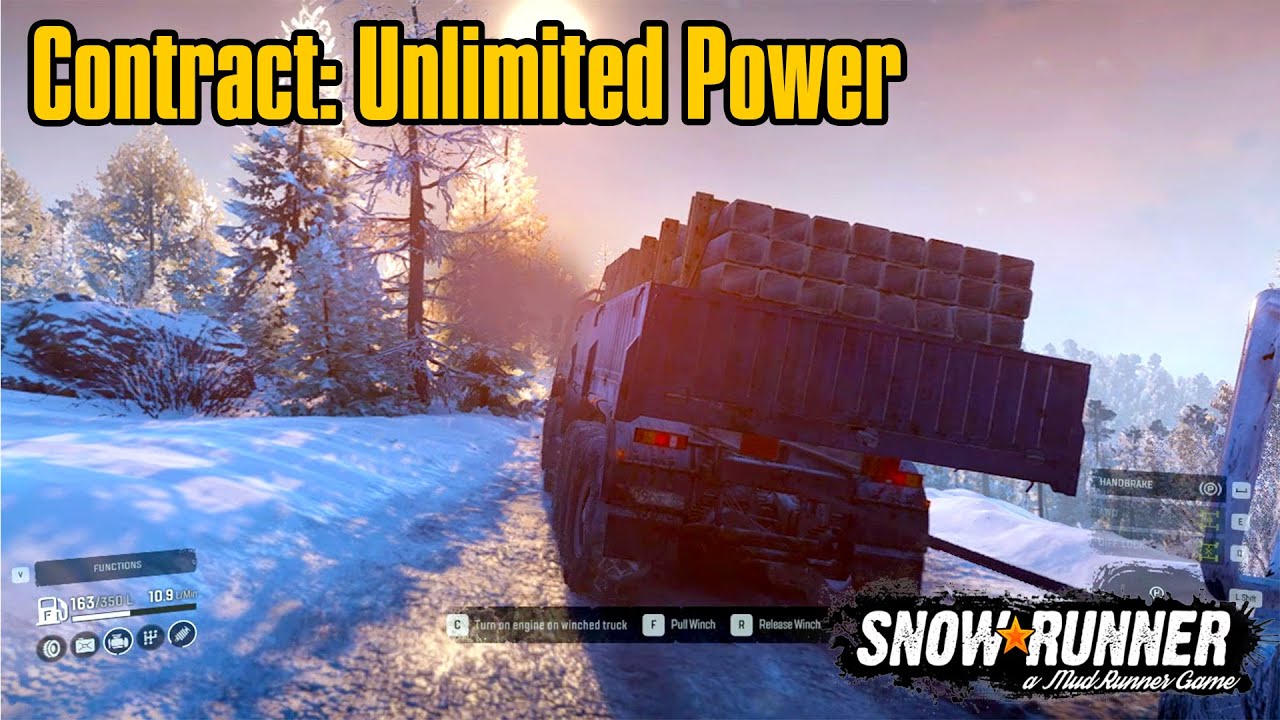 SnowRunner | Unlimited Power | Amur Russia - YouTube