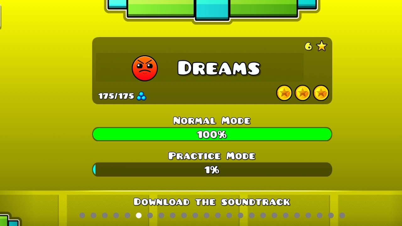Dreams Full Layout Showcase By:NCSsTeam | Sneak Peek 07 of Geometry dash NCS | Geometry Dash 2. ...