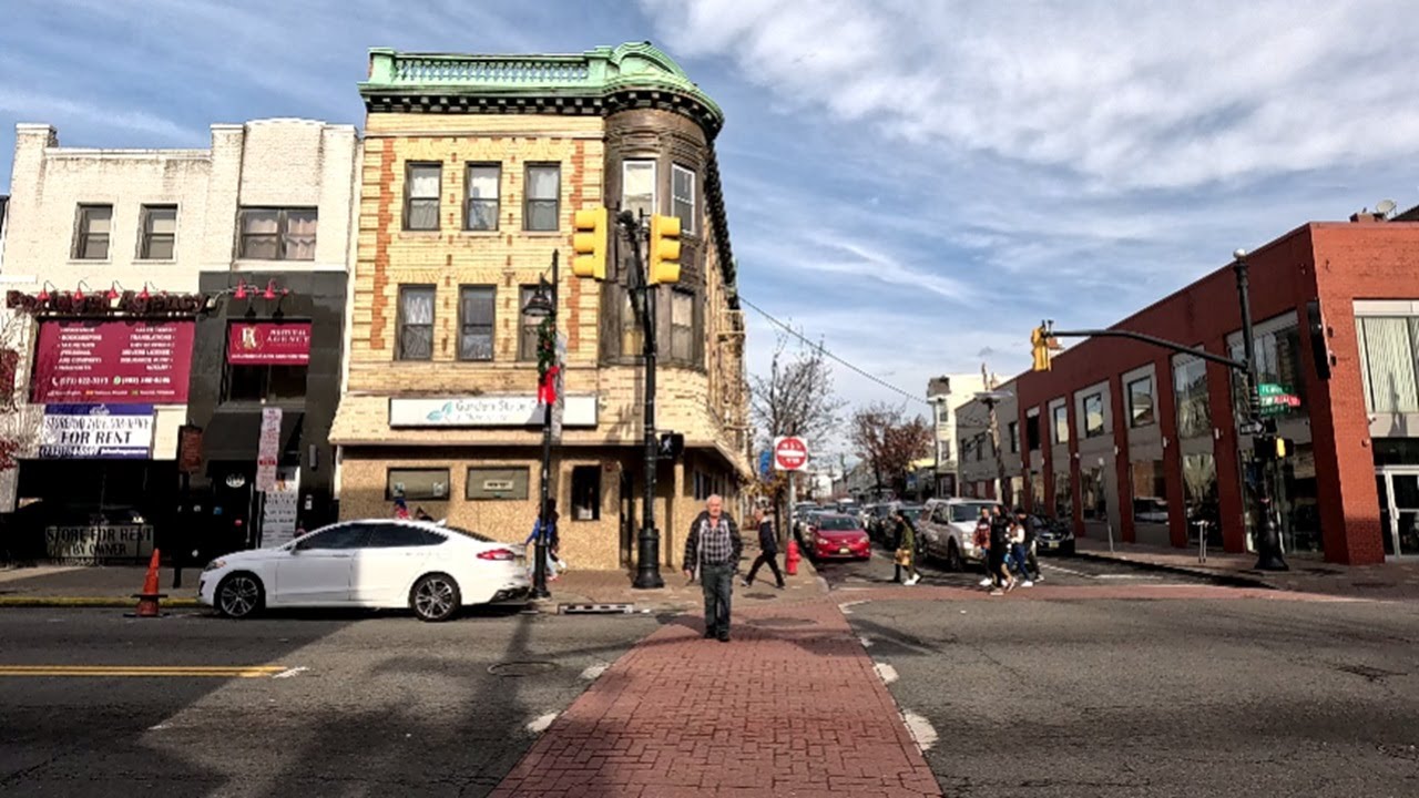 ⁴ᴷ⁶⁰ Walking Newark, NJ: The Ironbound neighborhood tour via Ferry ...
